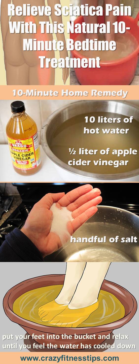 Relieve Sciatica Pain With This Natural 10-Minute Bedtime Treatment