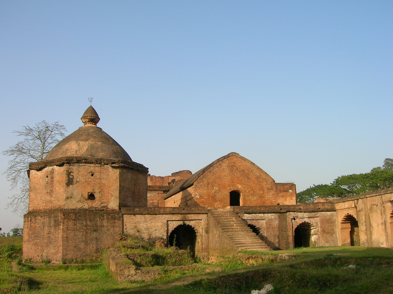 The Historical Rangpur Palace Talatal Ghar And Kareng Ghar Of Rangpur Assam