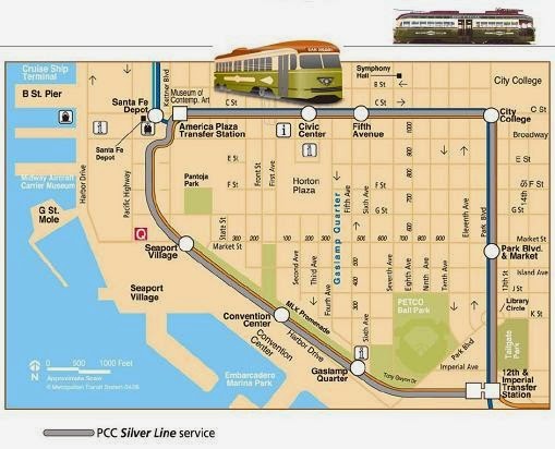 Vintage Trolley Quest: San Diego, CA - Silver Line