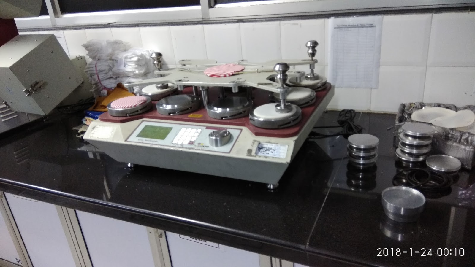 Pilling Resistant Testing Procedure (ISO 12945-2)