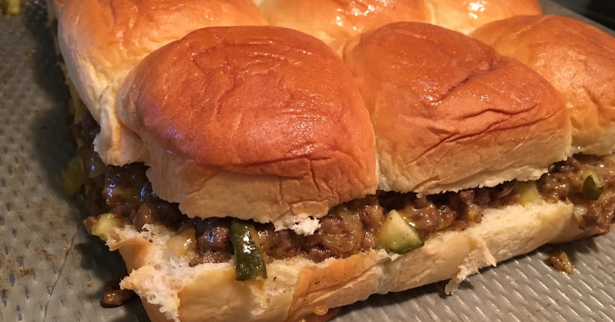 Epicurean Experiments: Chopped Cheeseburger Sliders