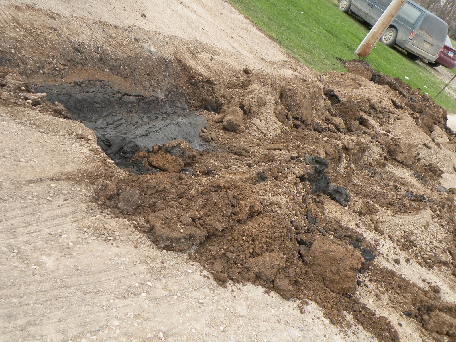 The Stansbery Blog: The Big Hole From the Garbage Man