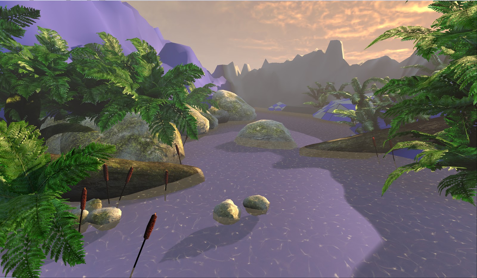 Kenae Lowry's Game Art and Design Blog: Biome - Temperate Rainforest