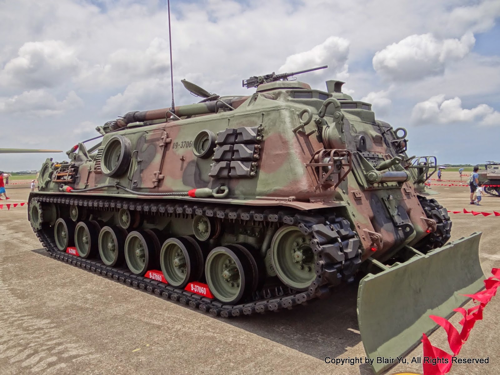 Blair's 軍事,警察及消防攝影: M88A1 Recovery Vehicle 裝甲救濟車