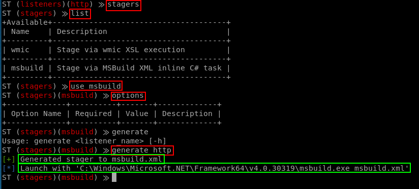 SILENTTRINITY - Post Explotación con el “Empire” basado en C# y Python