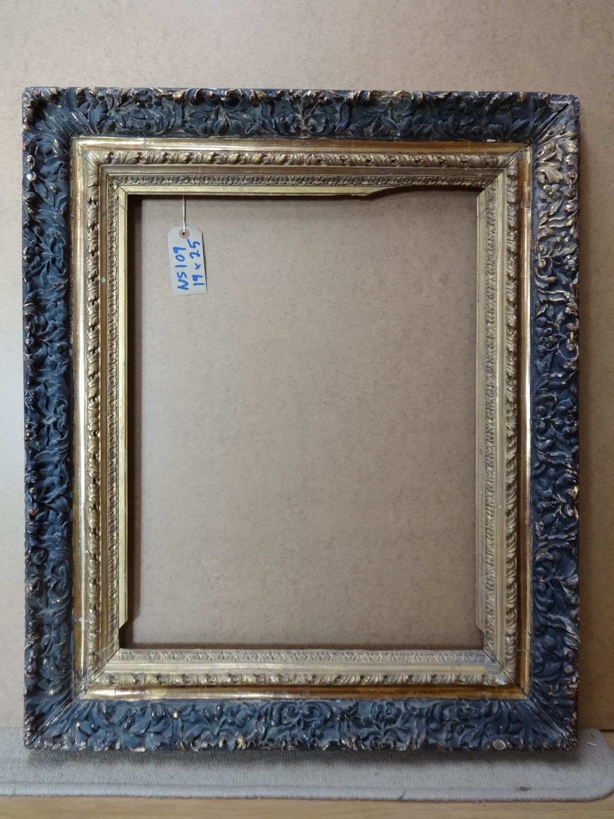 Antique Frame Sale: A French 17th Century Louis XIII Carved Oak Frame
