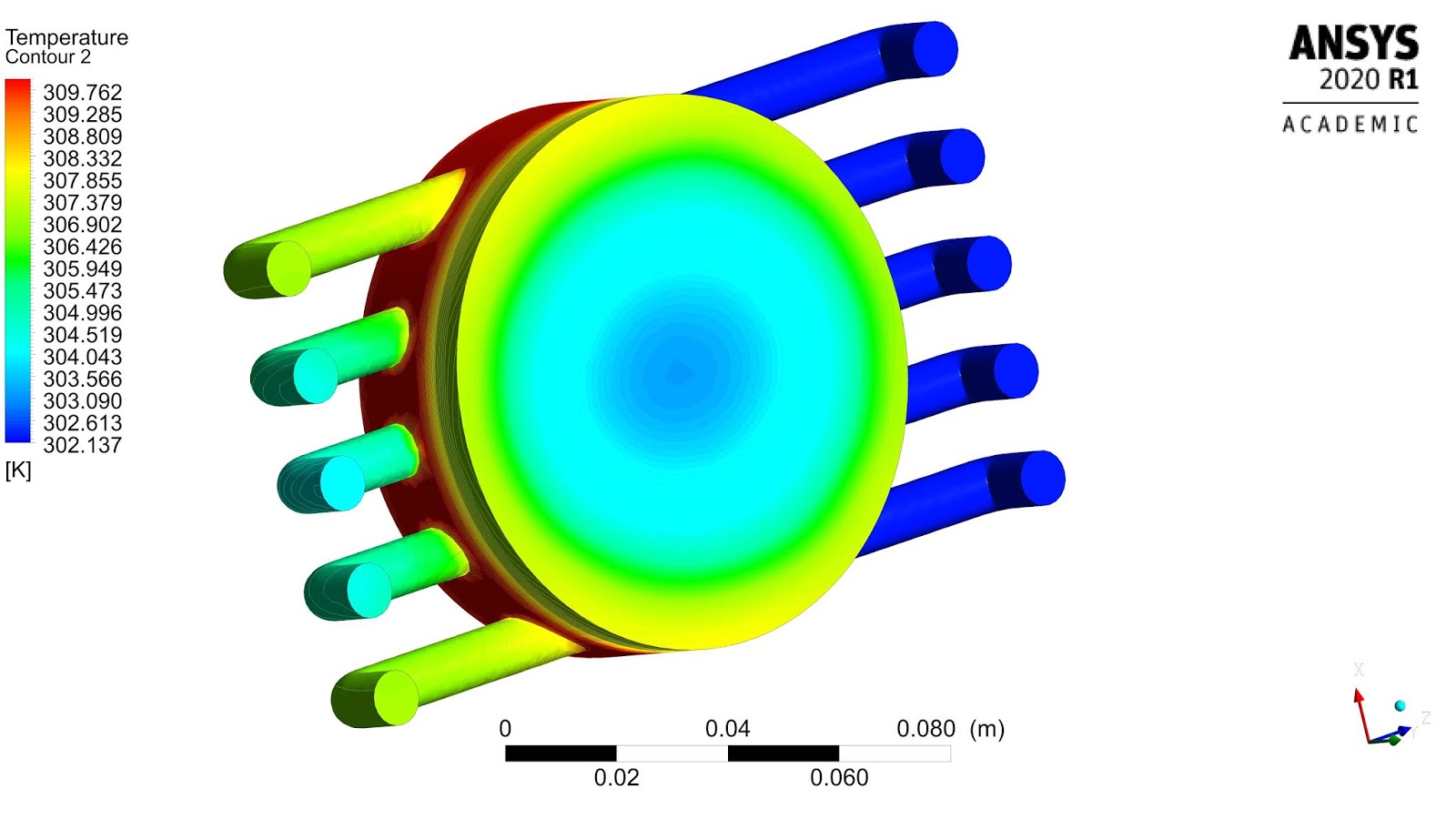 ANSYS Fluent Tutorial | CFD Analysis in a Concrete Cylinder with ...