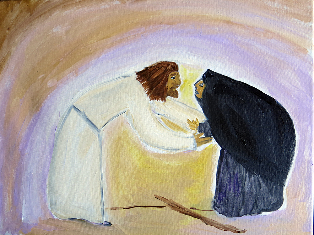 El Evangelio Comentado: La mujer encorvada (Lc 13, 10-17)