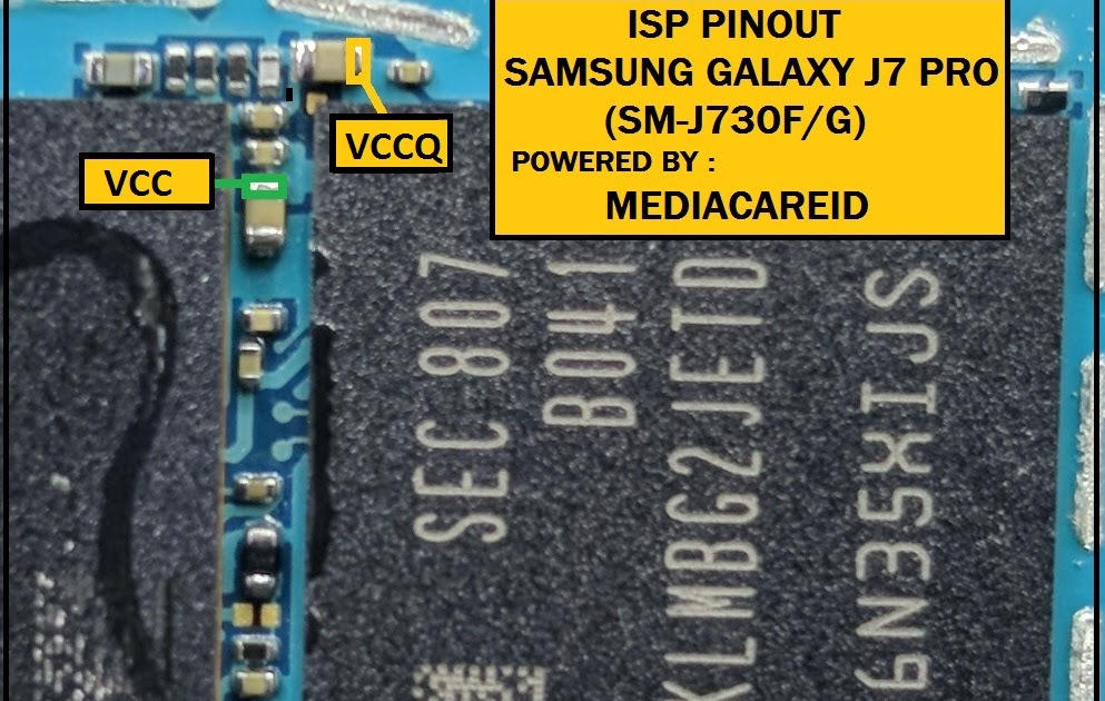 MEDIA CARE TELEKOMUNIKASI INDONESIA: ISP PINOUT SAMSUNG GALAXY J7 PRO (SM-J730G/F)