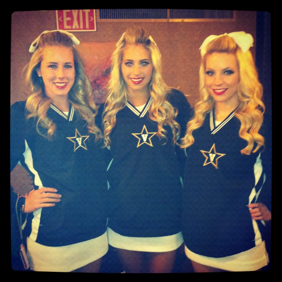 NFL and College Cheerleaders Photos: Vanderbilt Cheerleaders Ready For ...