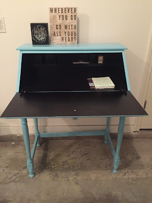 Drew Danielle Design: Tiffany Blue Student Desk