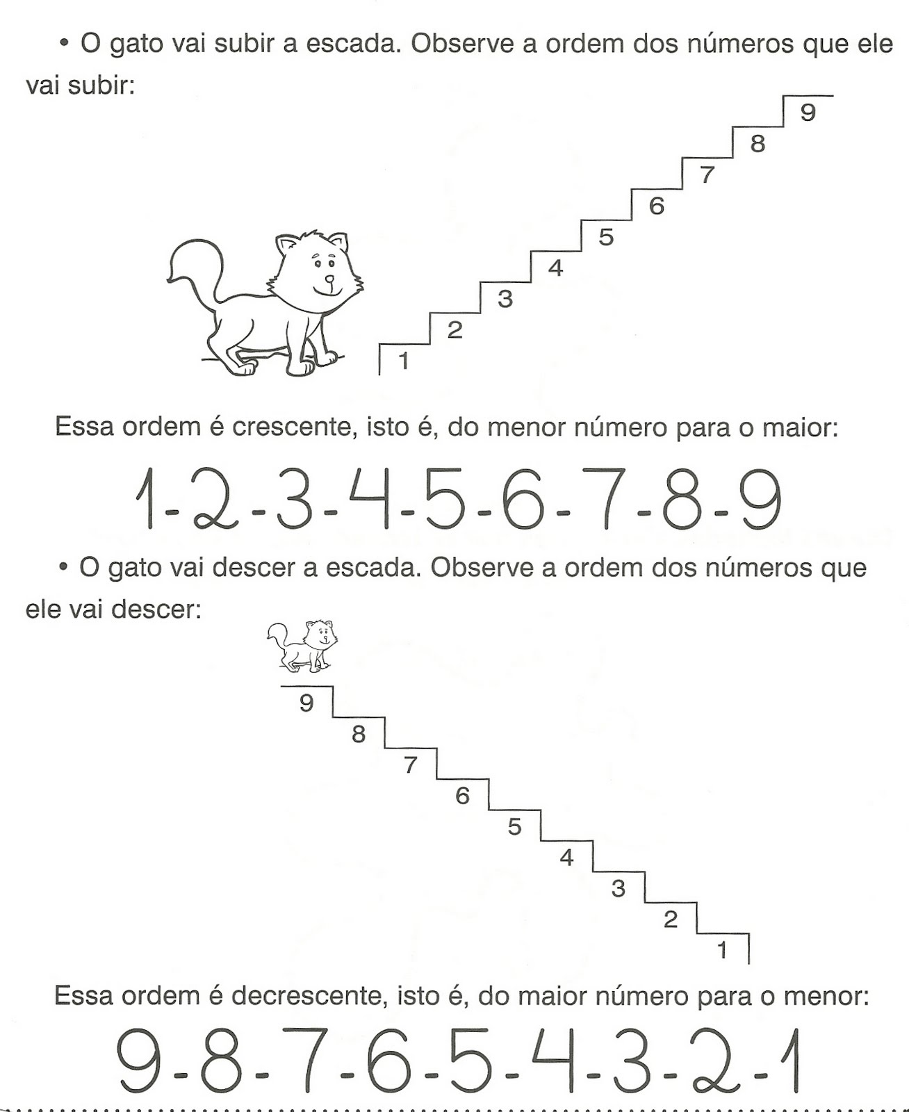 Atividades Com Ordem Crescente E Decrescente 2 Ano - EDUCA