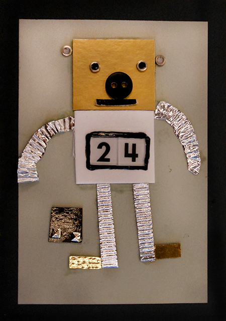 Earl Warren Arts: Third Grade: Recyled Robots