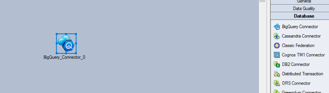 Como extrair dados do BigQuery através do Datastage