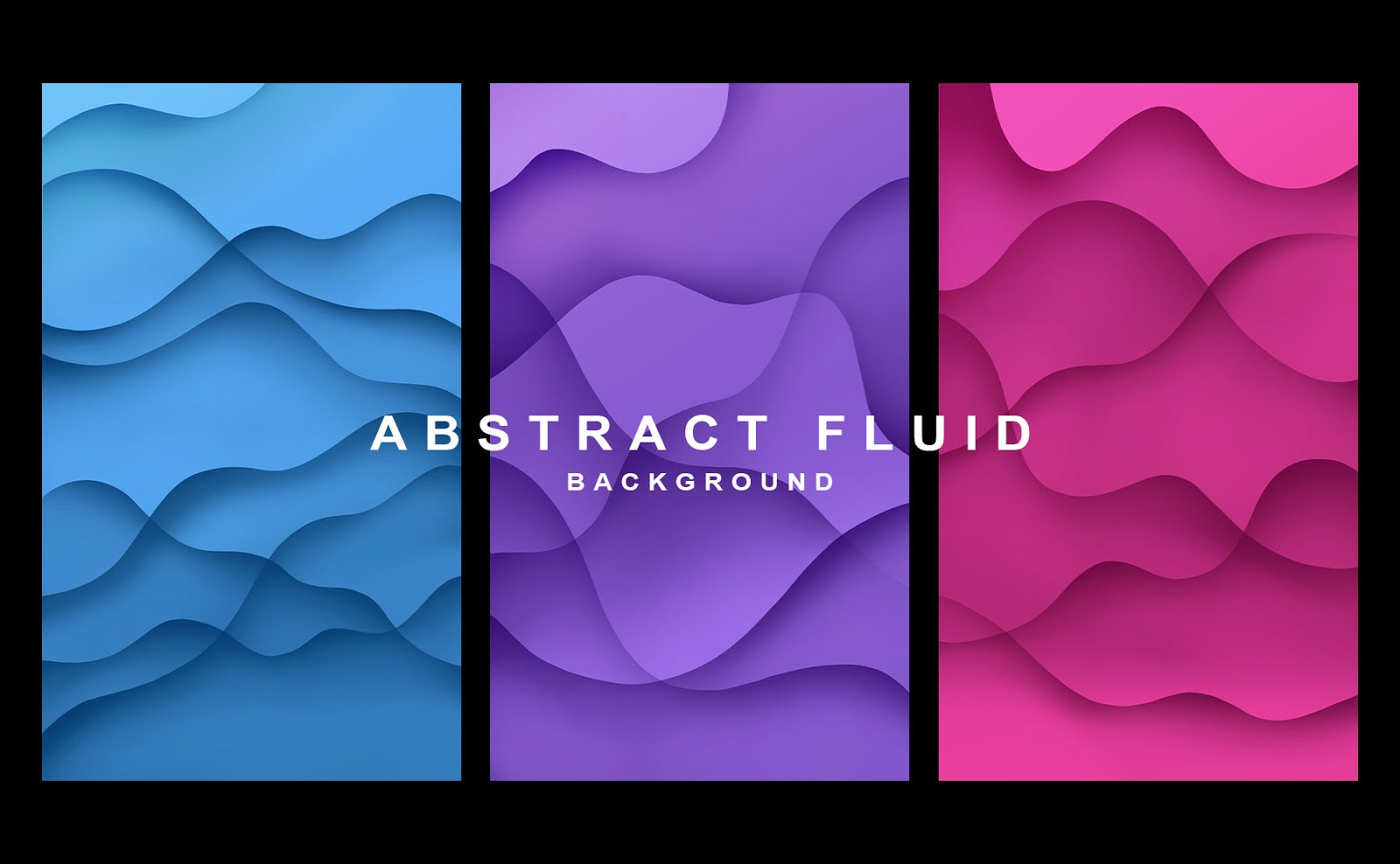 Free Abstract Fluid Gradation Background