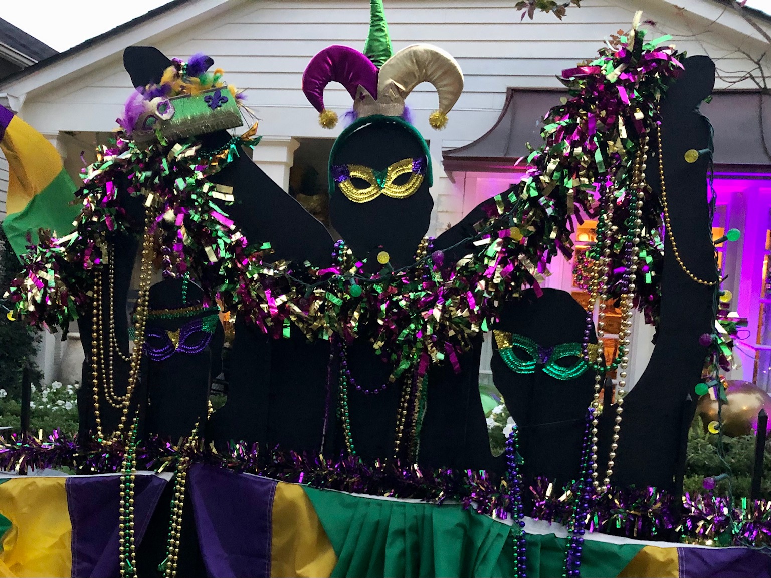 The Uptown Acorn: Mardi Gras Mambo: Acorn Cottage Facade
