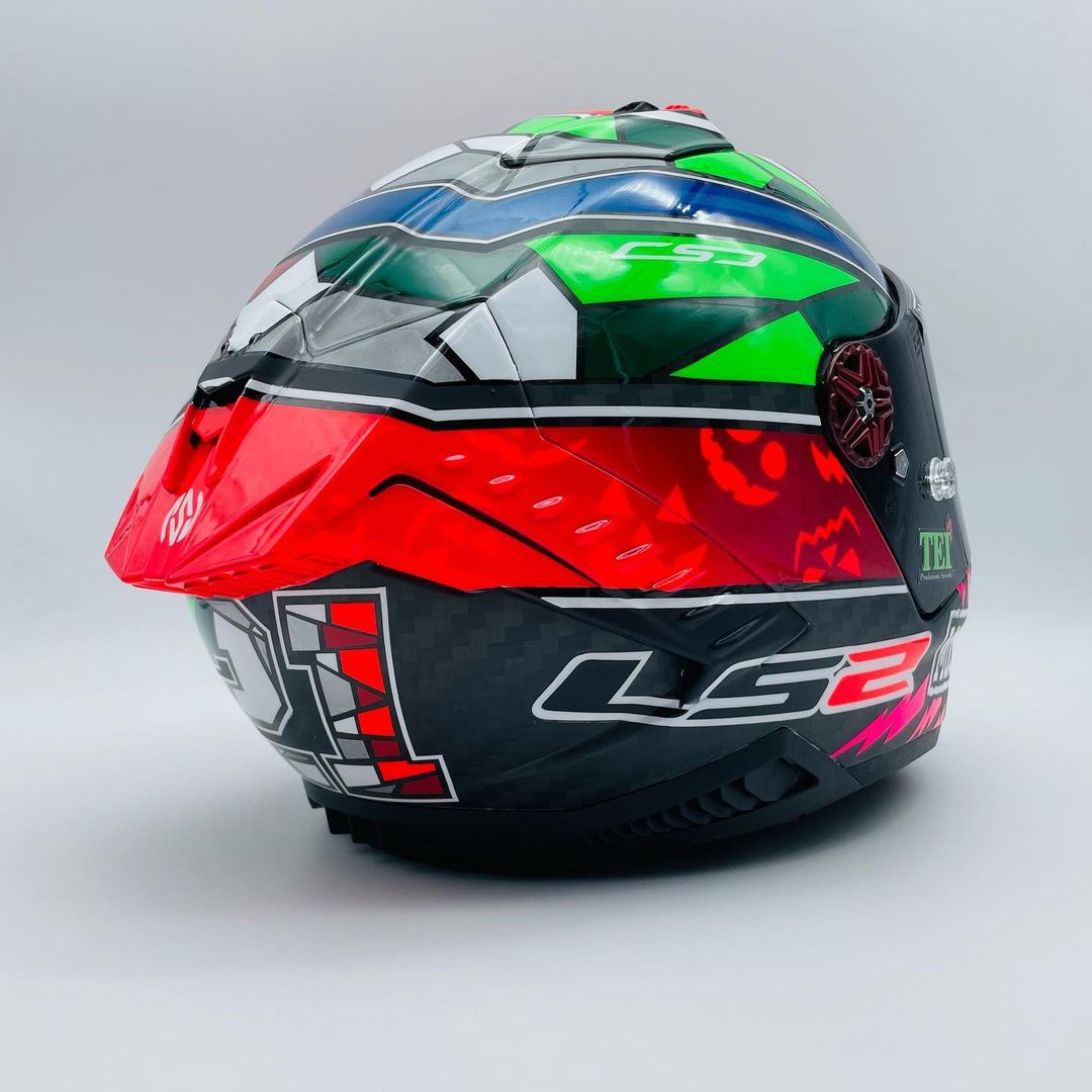 Racing Helmets Garage: LS2 FF805 Thunder M.Rinaldi Most 2021 by CSD ...