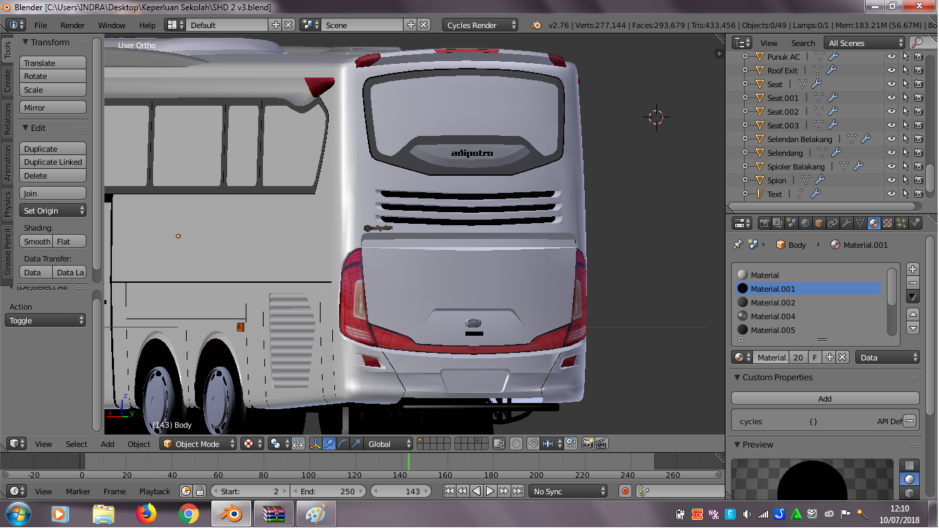 Jetbus 2+ HD (3D Model)