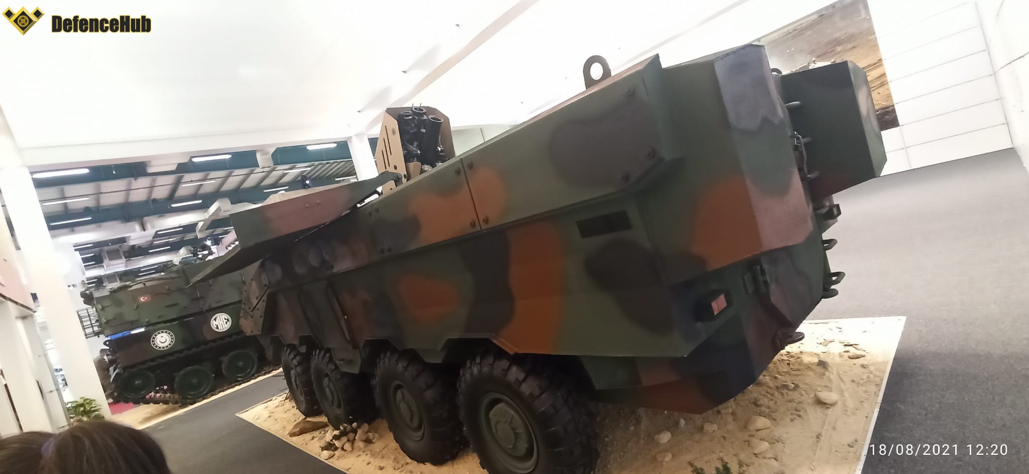 The Dead District: 120mm mobile mortar system on chassis of upgraded ...