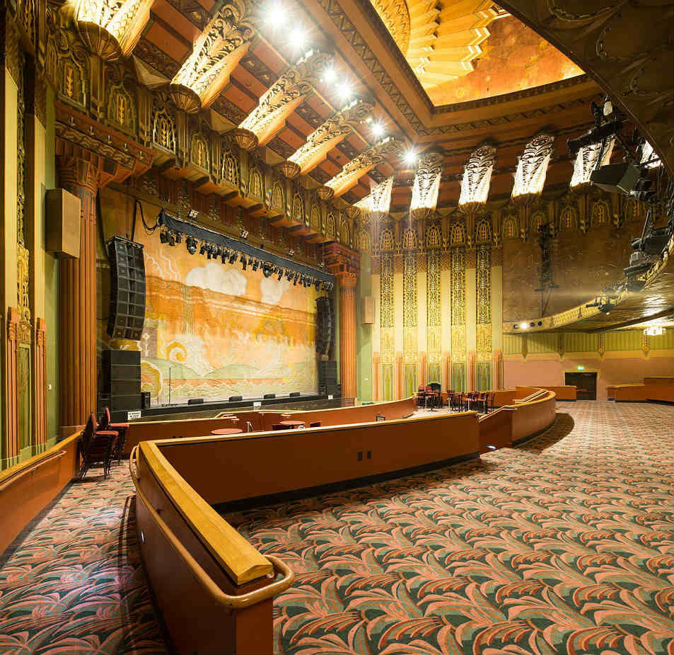 Los Angeles Theatres: Wiltern Theatre: auditorium