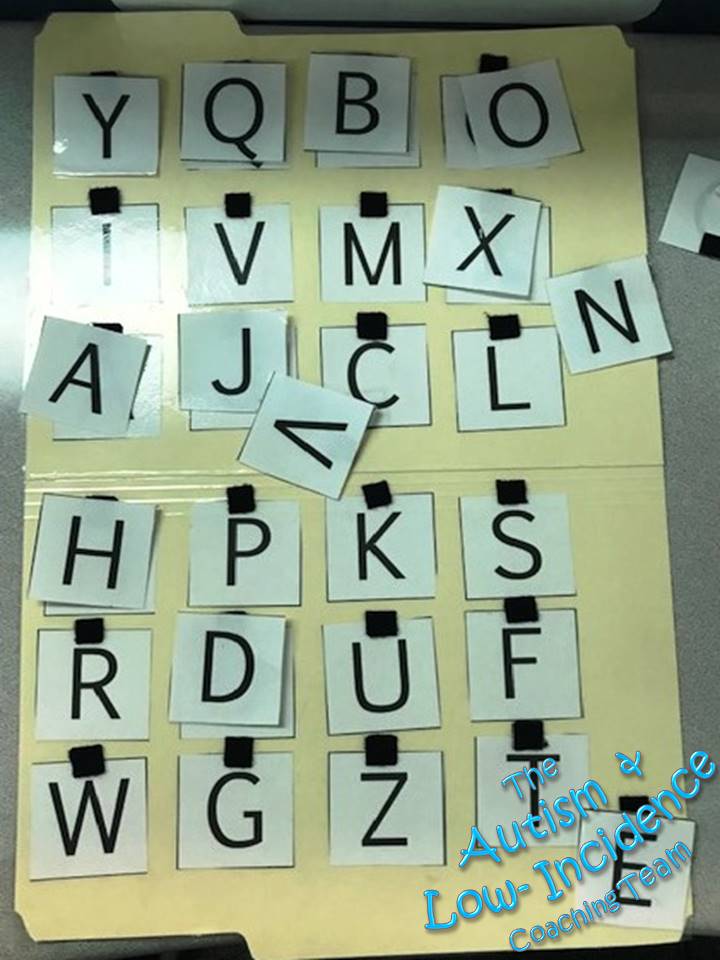 The Autism & Low-Incidence Coaching Team: Taskbox Time: Literacy