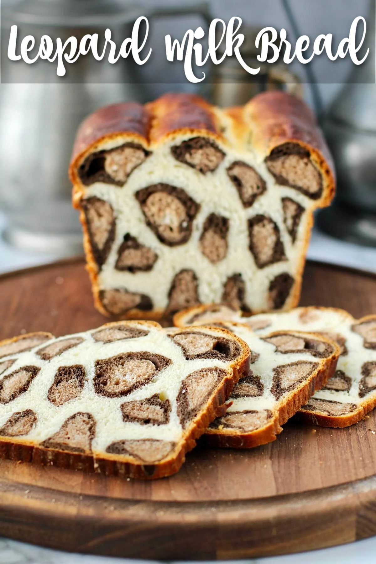 Leopard Print Milk Bread | Karen's Kitchen Stories