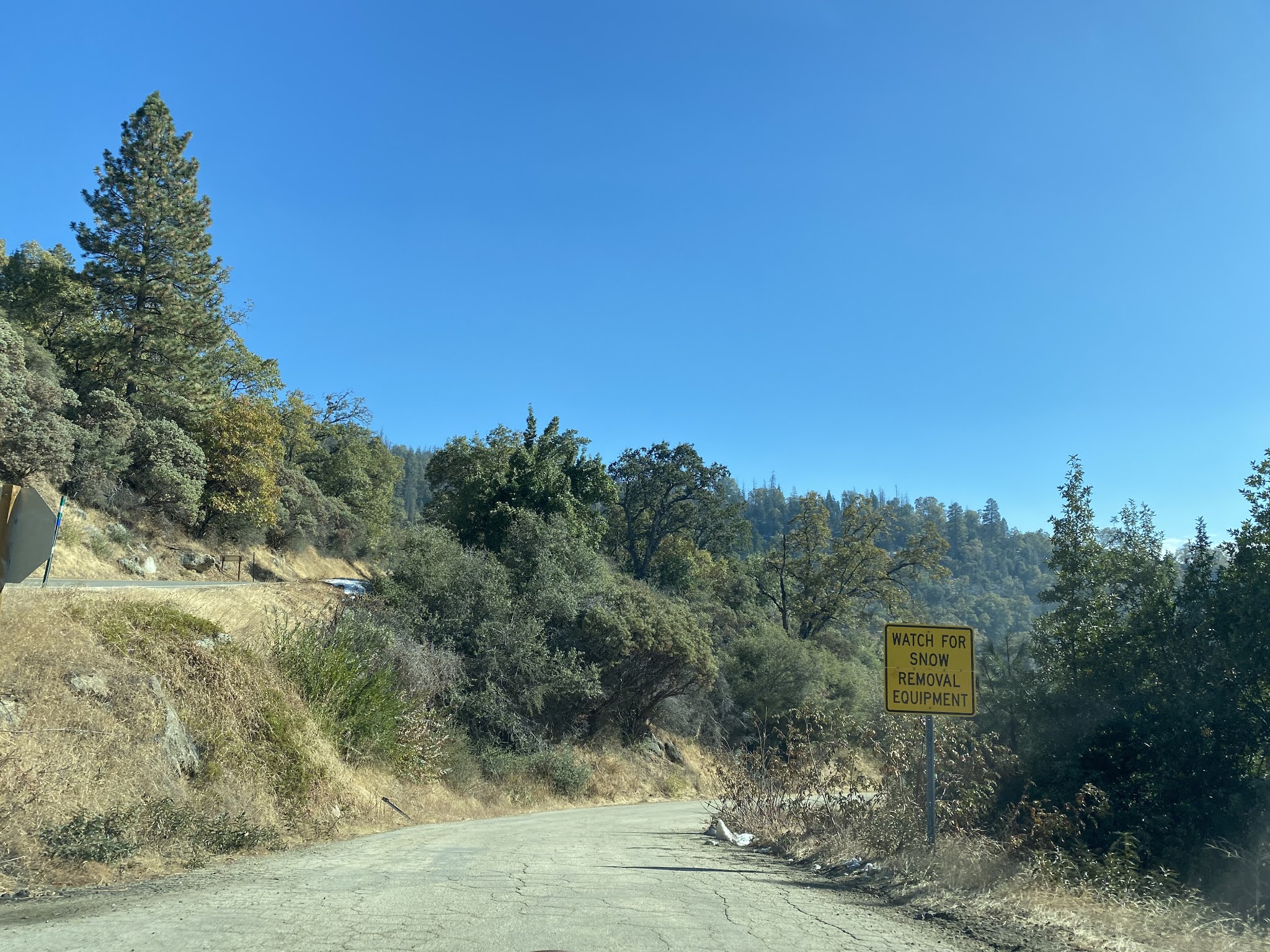 California State Route 180 east of Fresno to Cedar Grove (Kings Canyon ...