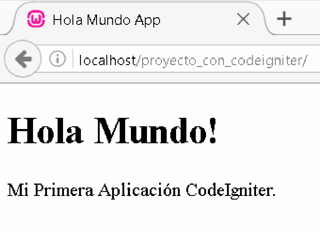 PHP: Tutorial CodeIgniter - Hola Mundo - Parte 7 - MiGaspars PHP: Tutorial CodeIgniter - Hola Mundo - Parte 7 - MiGaspars