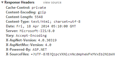Configuring Secure IIS Response Headers in ASP.NET MVC ~ INSIDER ATTACK