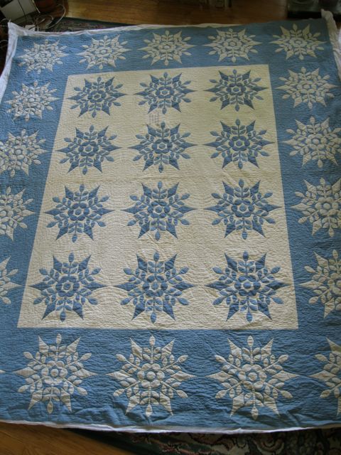 Ann Quilts: Snowflake Quilt - part 1 The Story