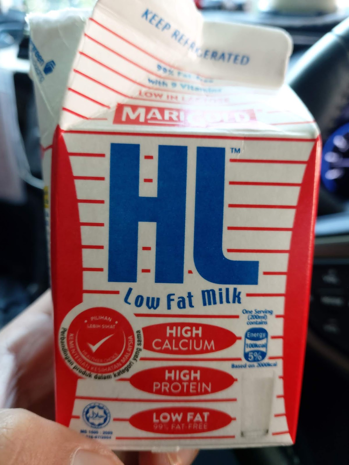 KISAH TENTANG SUSU HL LOW FAT?