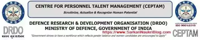 DRDO CEPTAM for Multi Tasking Staff Recruitment 2019