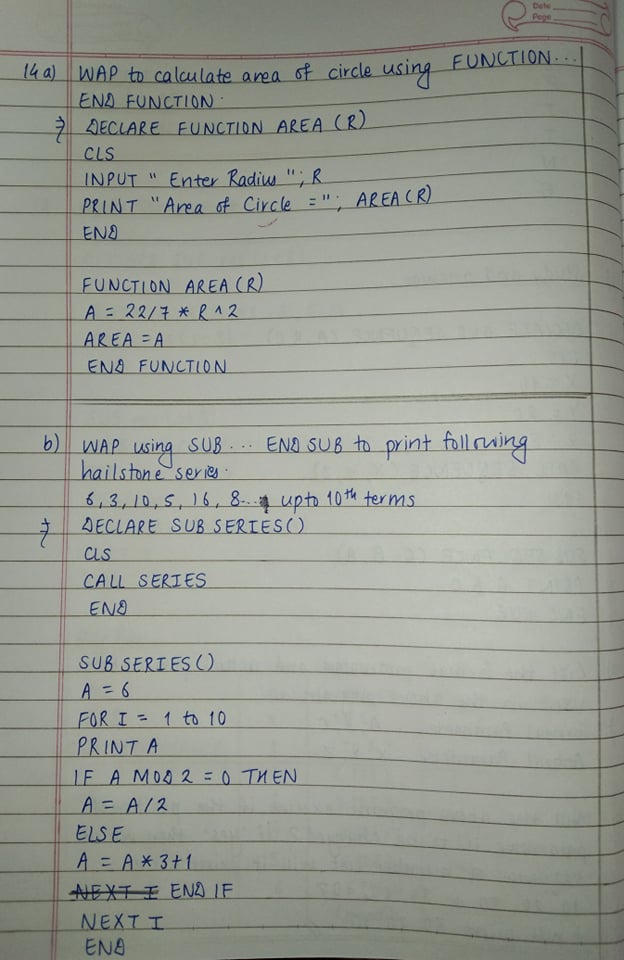 Qbasic Programming Solutions and SLC / SEE Computer Science Questions ...