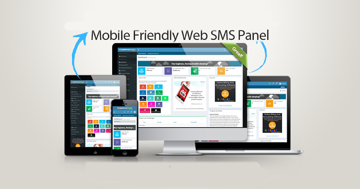Web Panel | Web SMS Panel