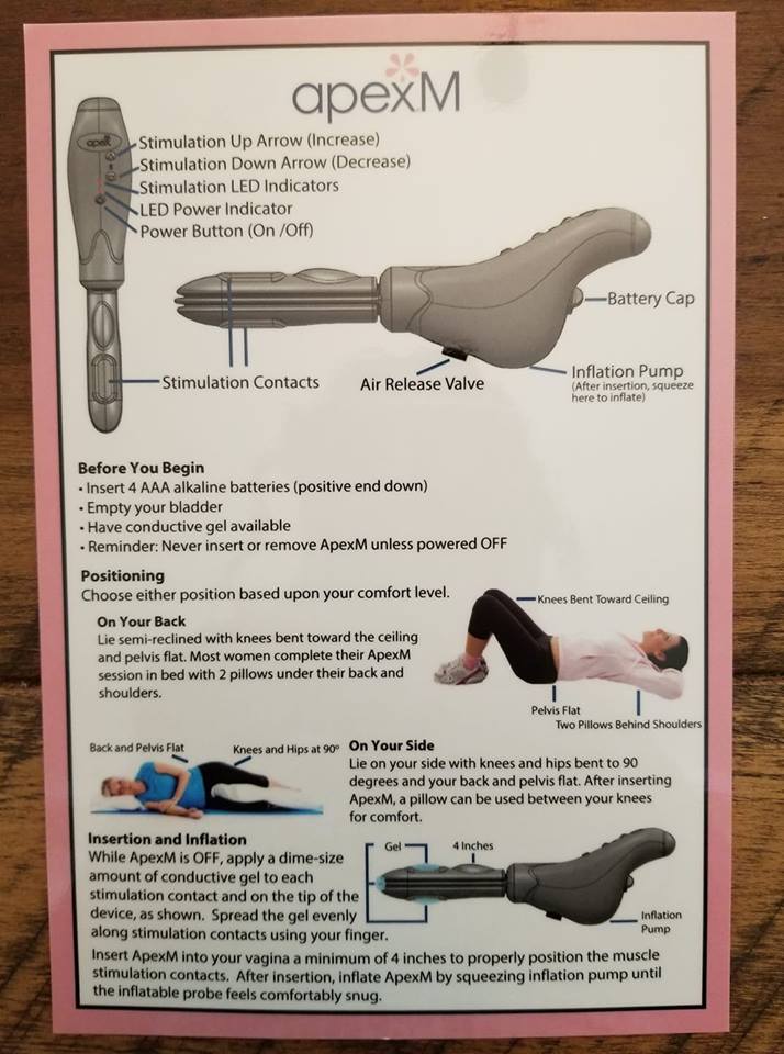 Kiss Bladder Leakage Goodbye for Good with the ApexM by InControl ...