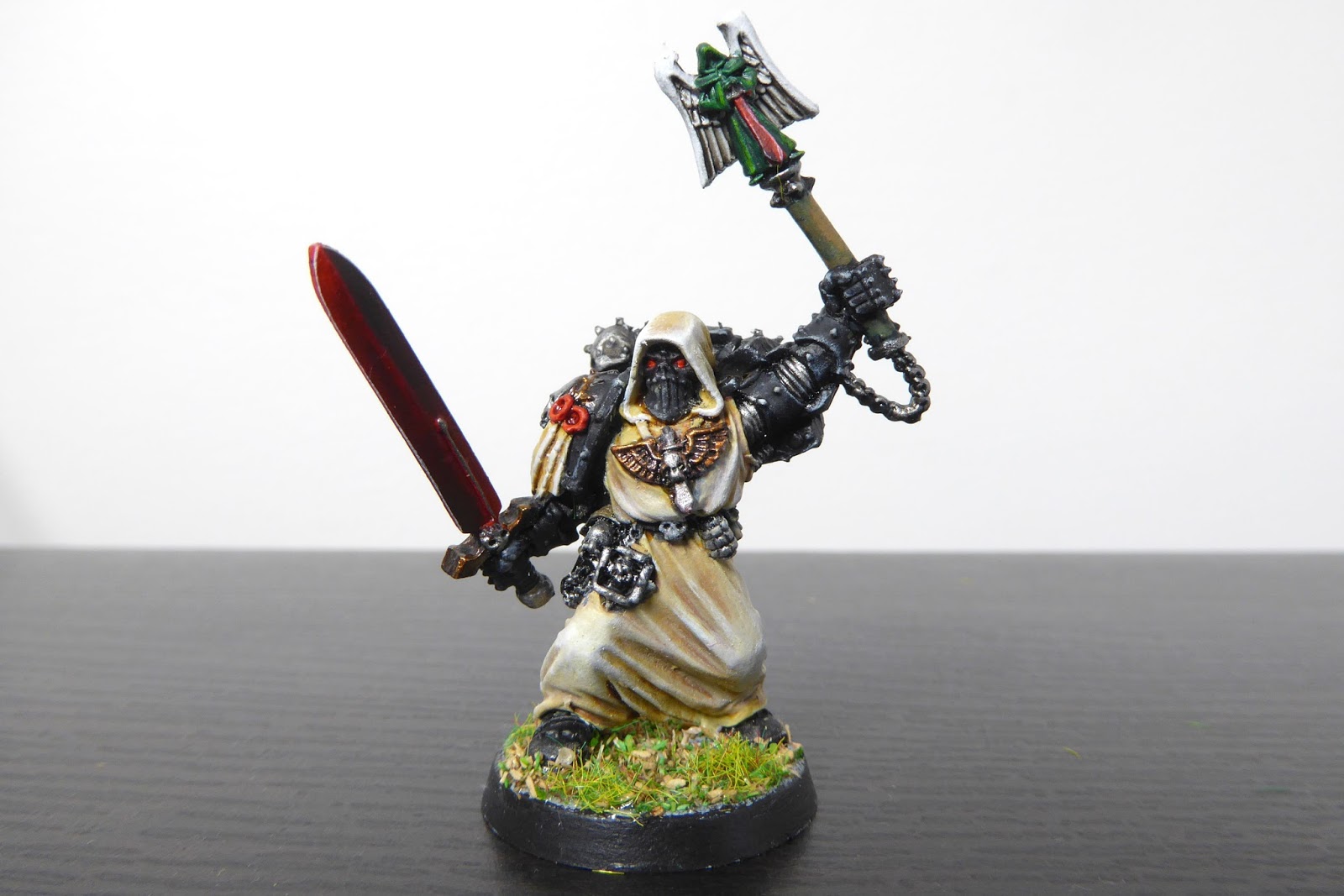 Old School Gaming: Dark Angels: Grand Master of Chaplains Sapphon TO-DONE!