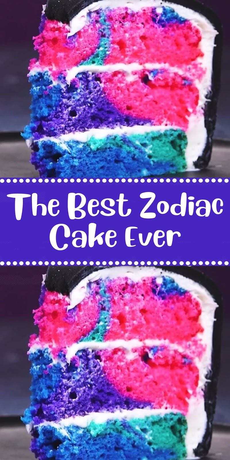 The Best Zodiac Cake Ever - Jolly Lotus