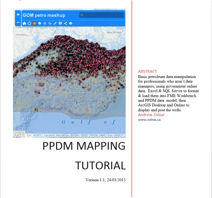 Andrew Zolnai Blog: A day in the life of a petroleum professional ...