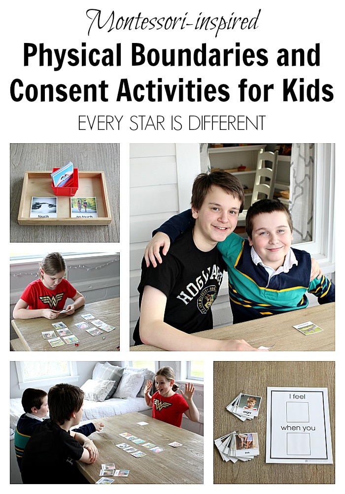 Physical Boundaries and Consent Activities for Kids (Montessori ...