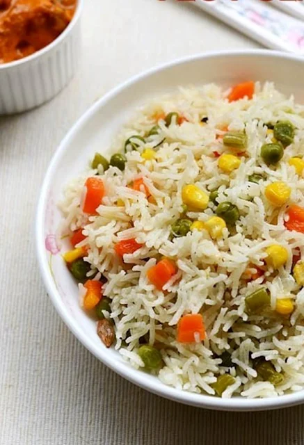 Vegetable Pulao Recipe - Yummy Traditional