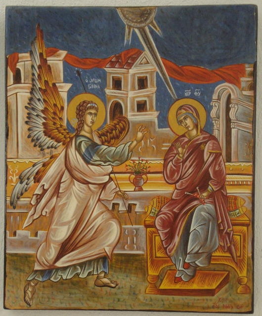 ΘΡΗΣΚΕΥΤΙΚΑ: ΕΙΚΟΝΕΣ ΤΟΥ ΕΥΑΓΓΕΛΙΣΜΟΥ ΤΗΣ ΘΕΟΤΟΚΟΥ