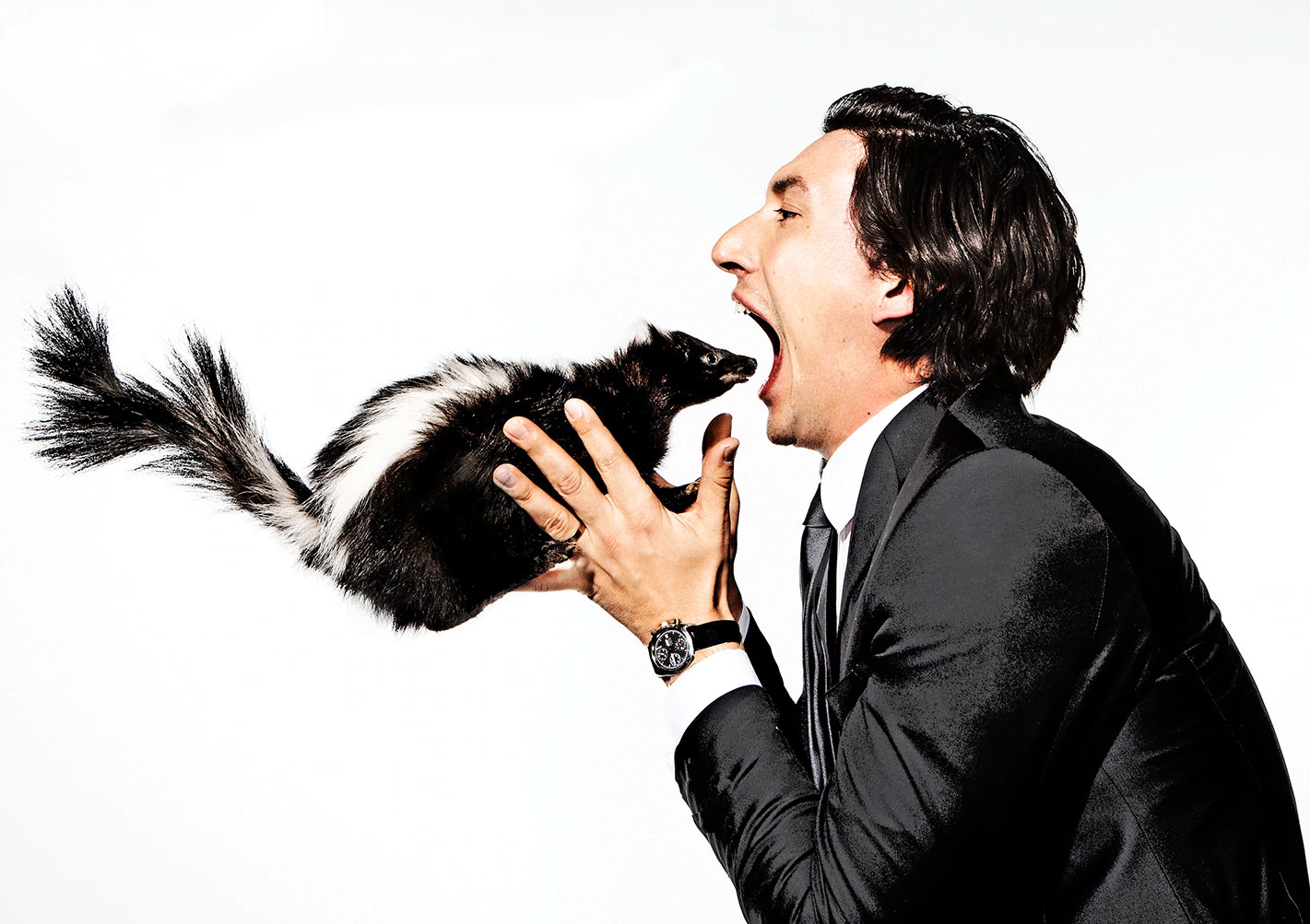 my new plaid pants: Open Wide, Adam Driver