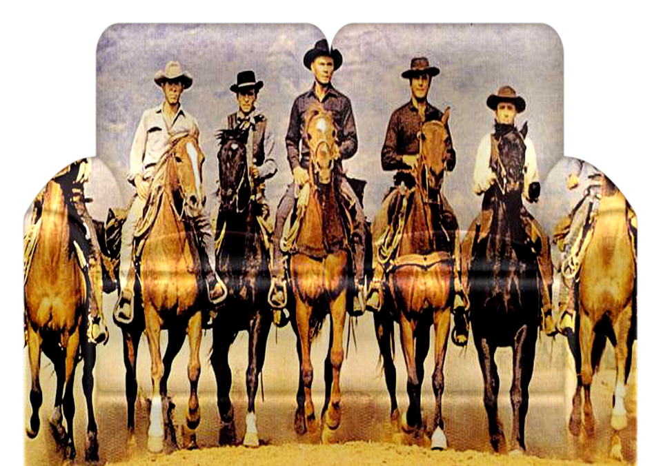 M. Michielin Alphabets: HORSE 'MAGNIFICENT SEVEN MOVIE' ALPHABET AND ...