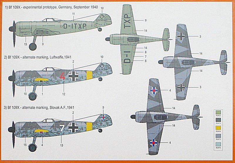 Airplanes in the skies + FAF history: Me Bf-109X