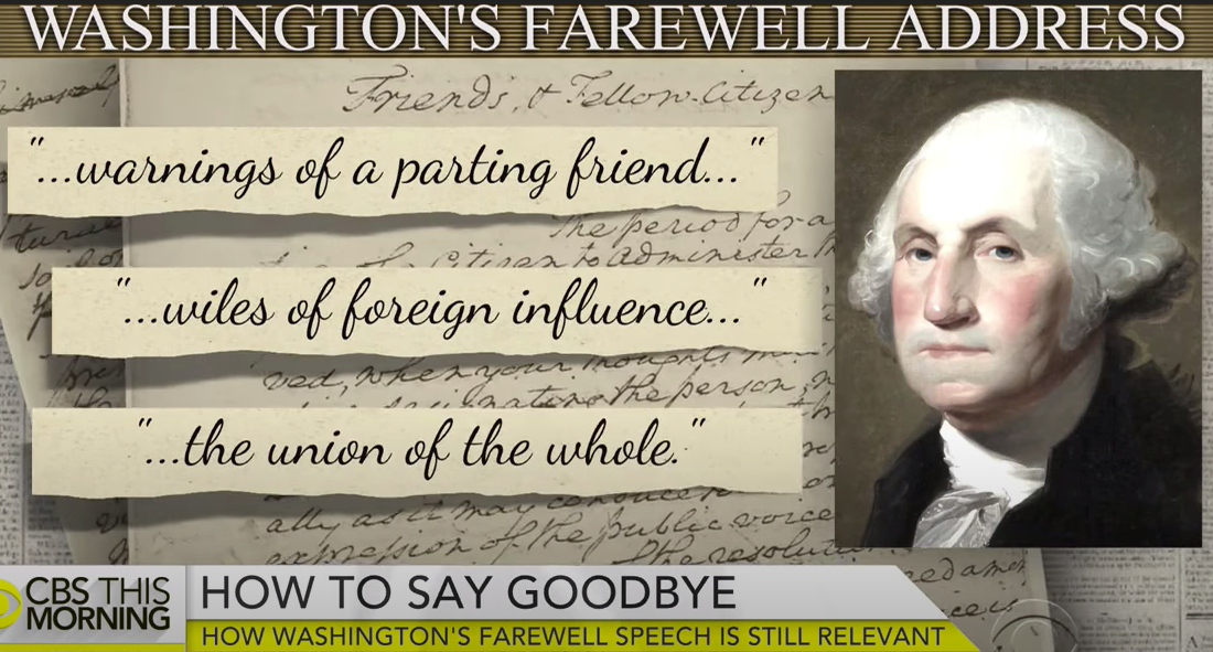 Mr. Kelly's Virtual Classroom: Washington's Farewell Address