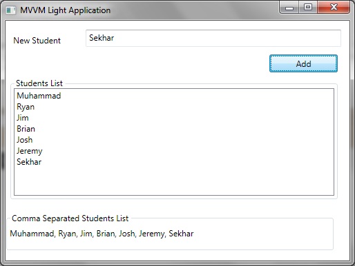 Muhammad Shujaat Siddiqi Binding Observablecollection To Text Properties