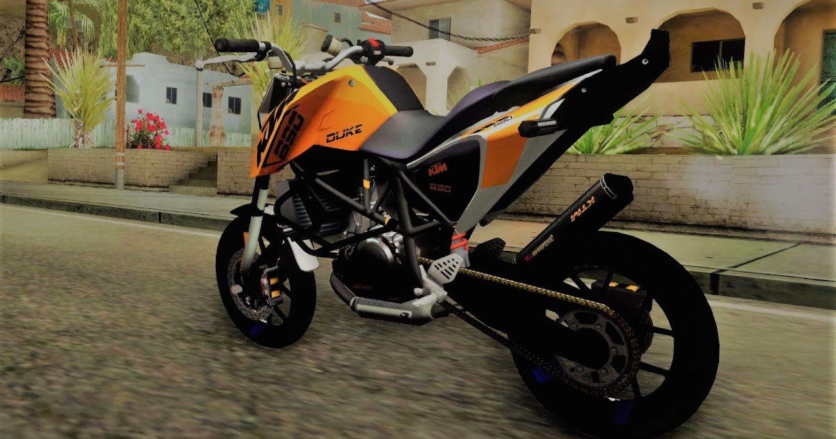 KTM DUKE 690 MOD FOR GTA SAN ANDREAS