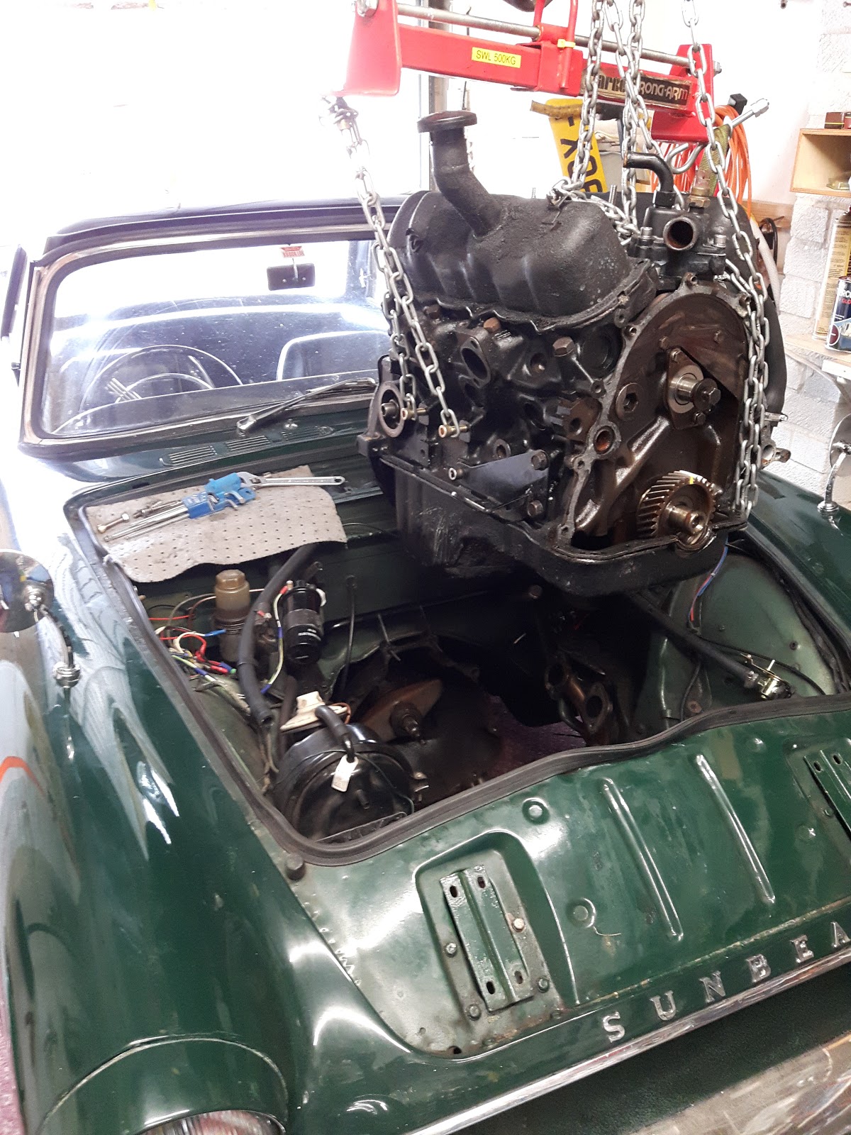 Sunbeam Alpine Series 3 conversion to V6 2.8: 2nd and 3rd road test