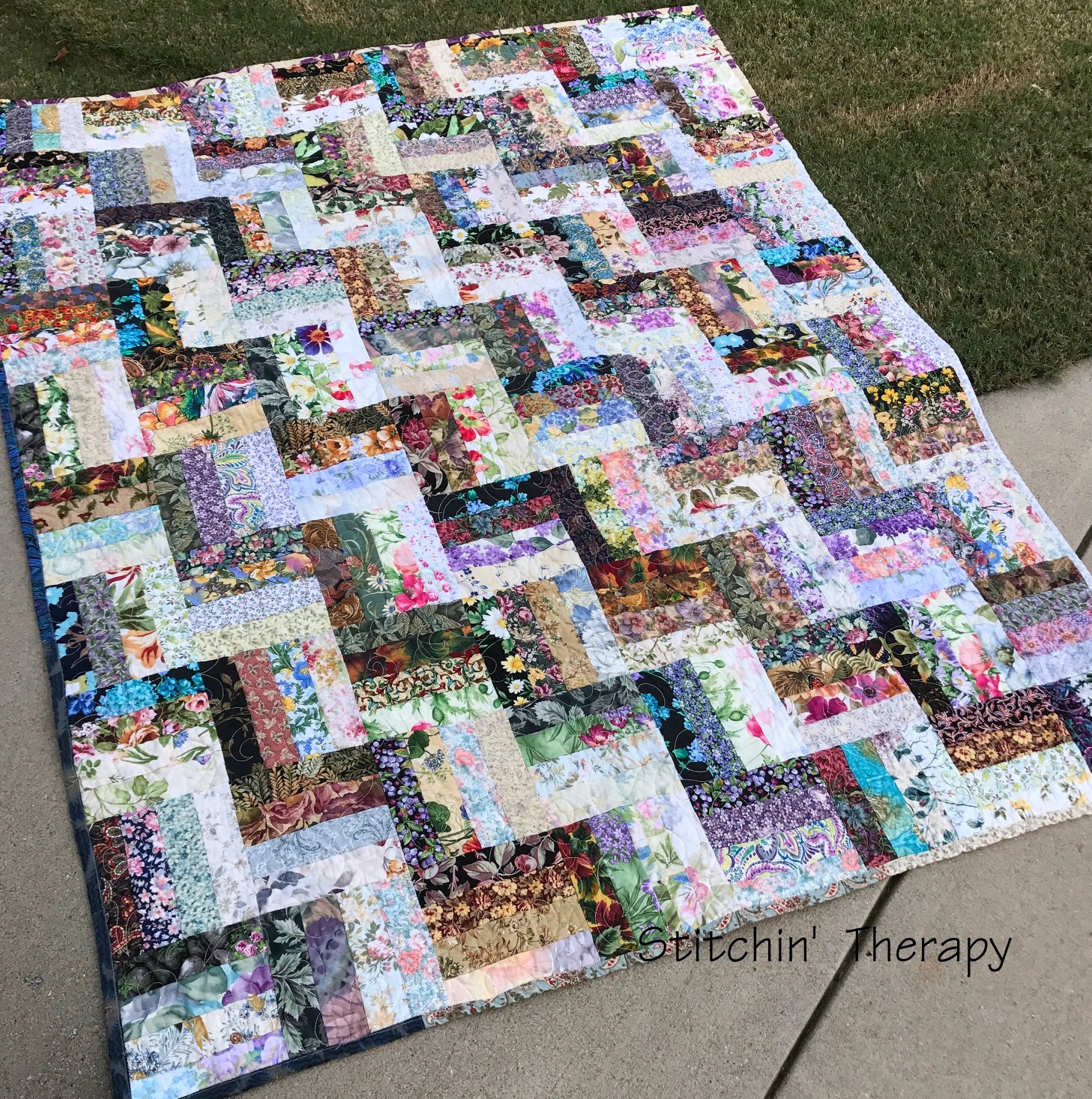 Stitchin' Therapy: Watercolor Quilts