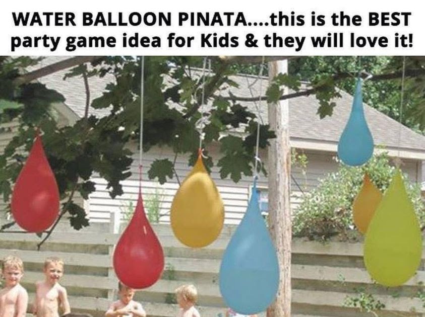Kindergarten and Mooneyisms: Water Balloon Pinatas